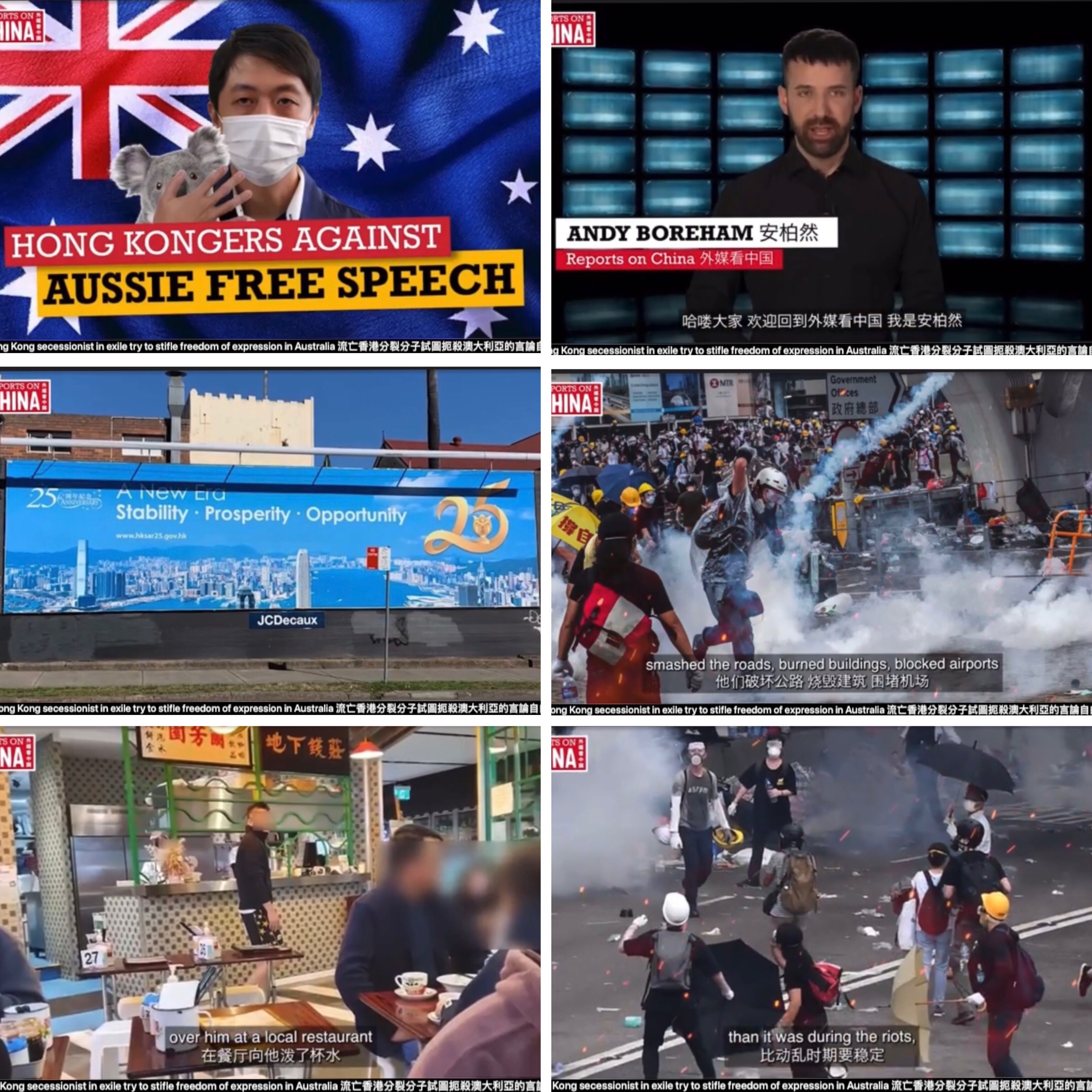 Video: Hong Kong secessionist in exile try to stifle freedom of ...