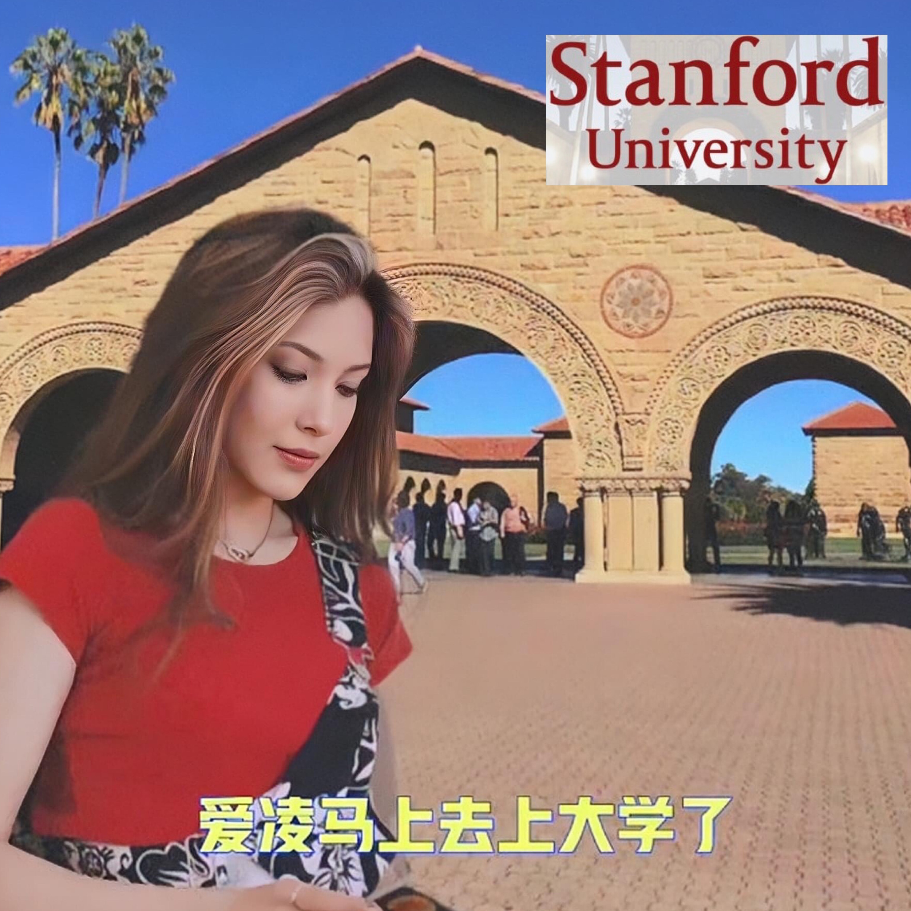 Aileen Gu starting school at Stanford University not far from where I ...
