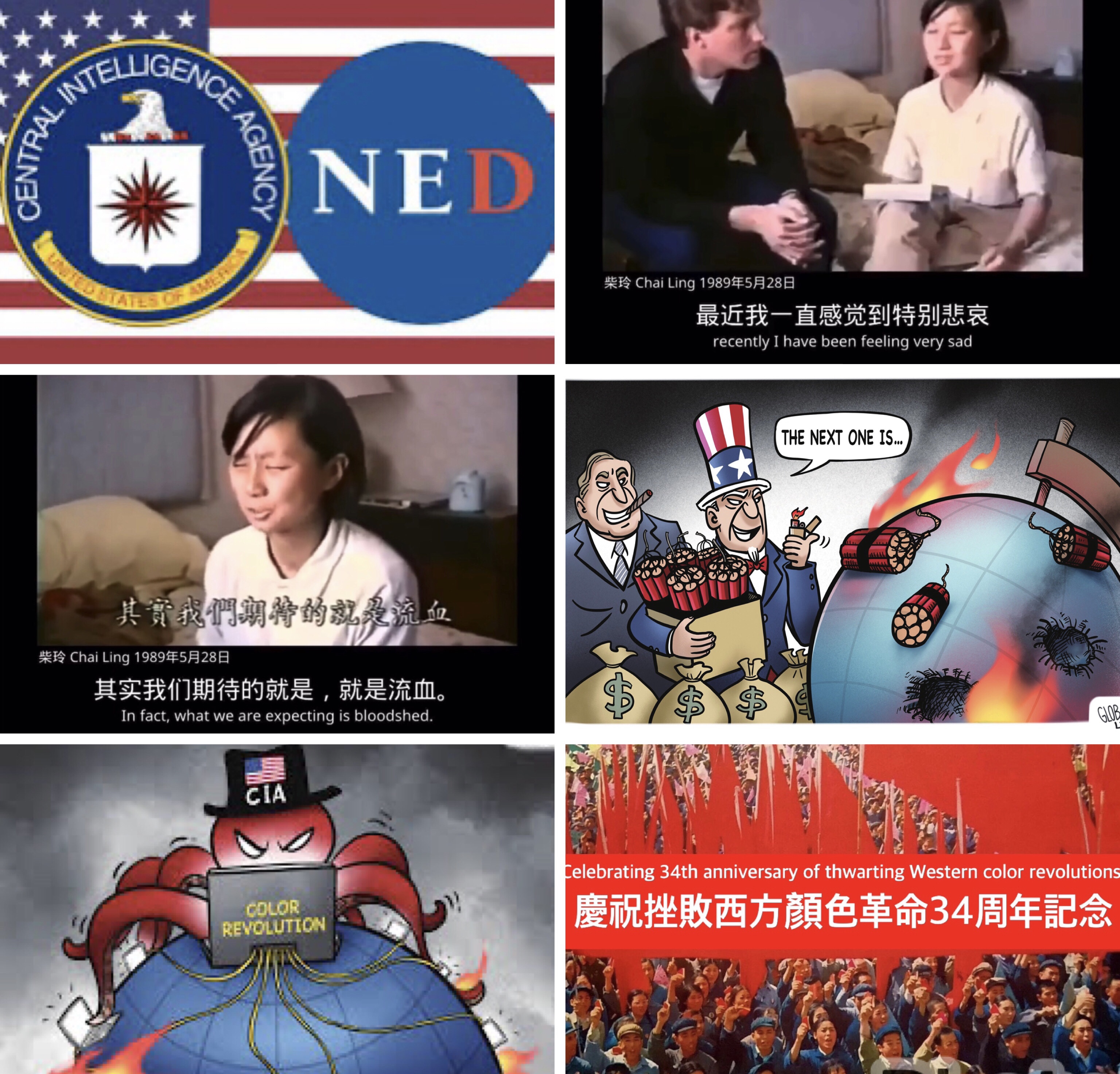 Video: CIA asset Chai Ling – Business Blog