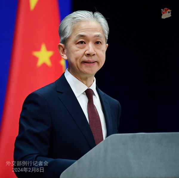 China Foreign Ministry Spokesperson Wang Wenbin’s Regular Press ...