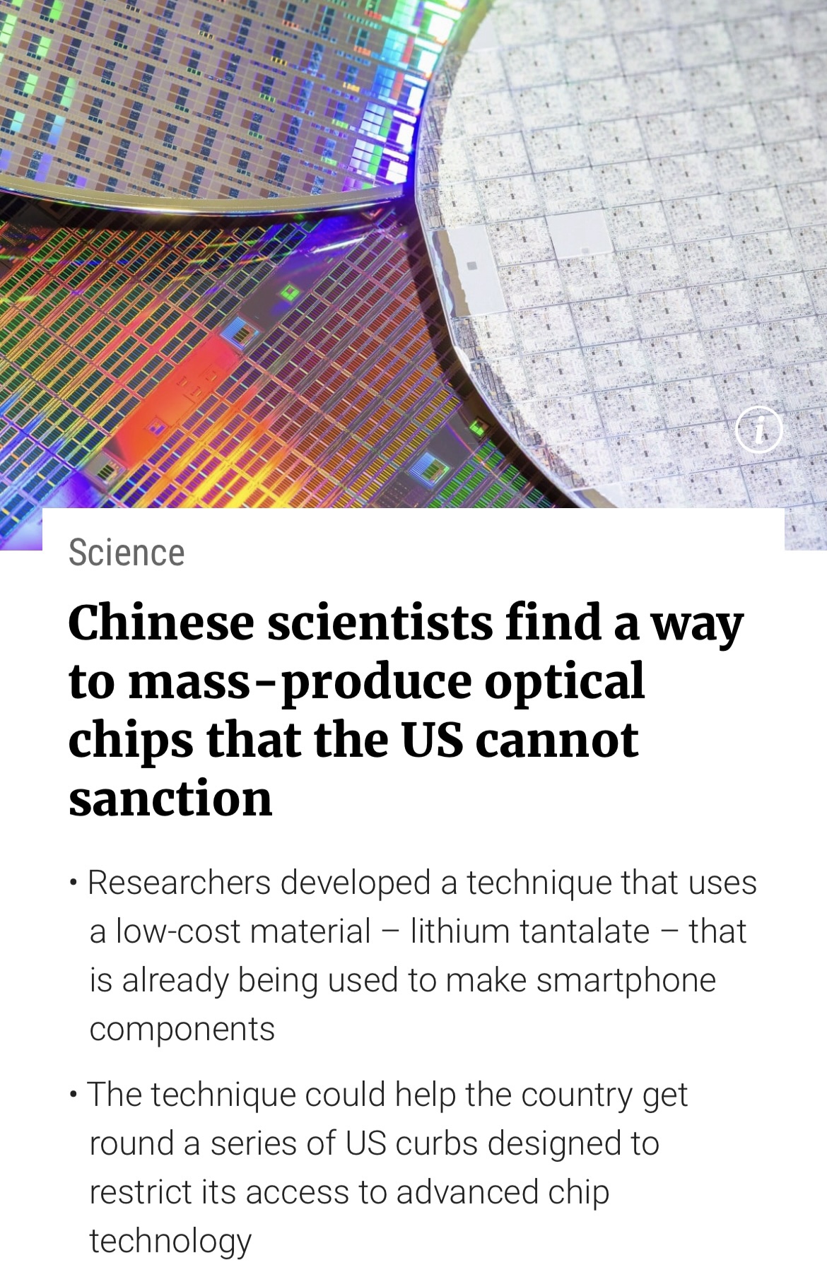 Chinese scientists have created a low-cost method to mass-produce ...