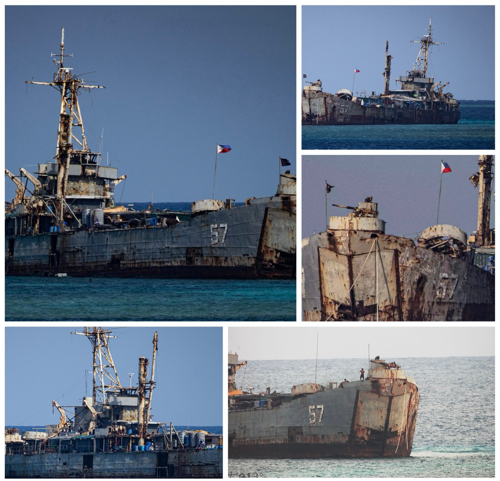 Video: Latest images show severe rust on Philippines’ illegally ...