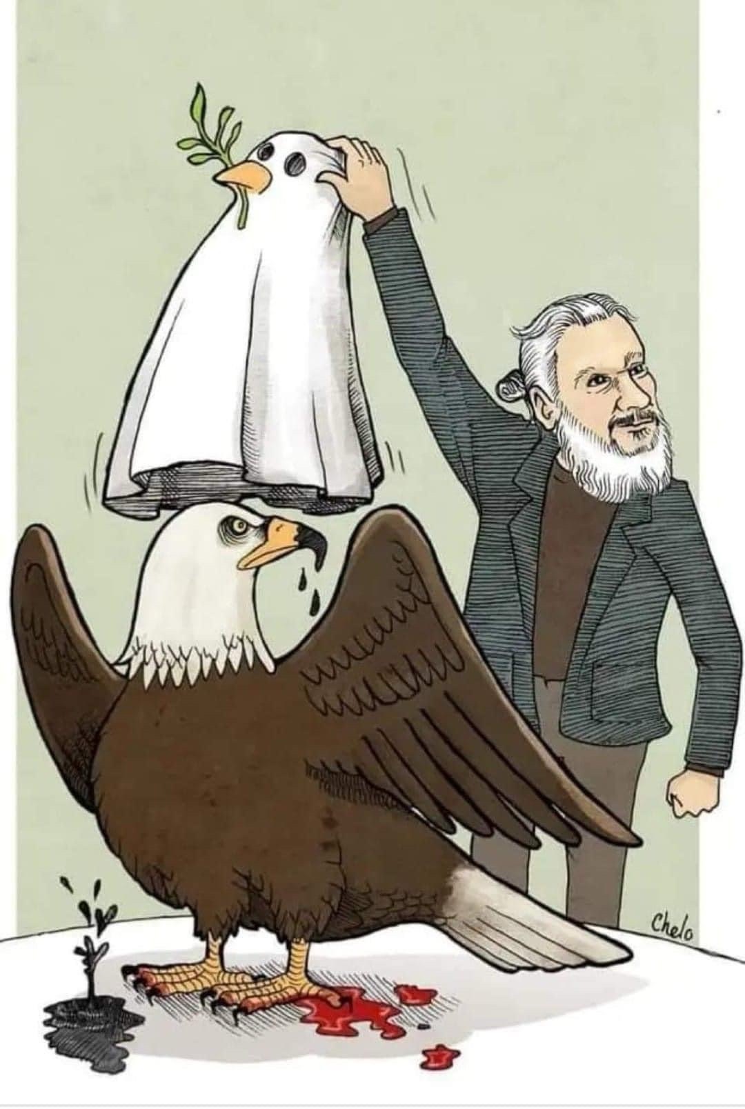 The Hero, Julian Assange has done a wonderful job. The real hero of the ...