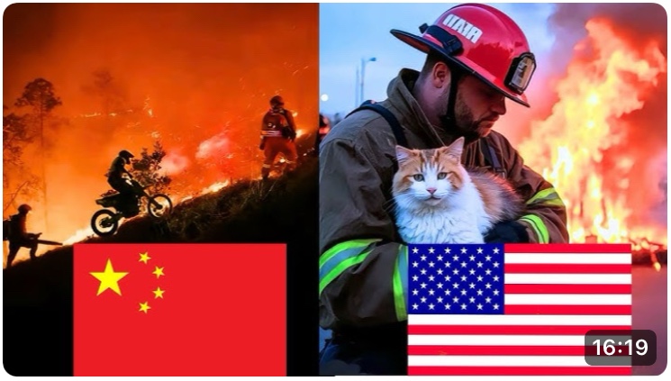 English Video: LA vs Chongqing: How America Lost the Wildfire Battle to ...