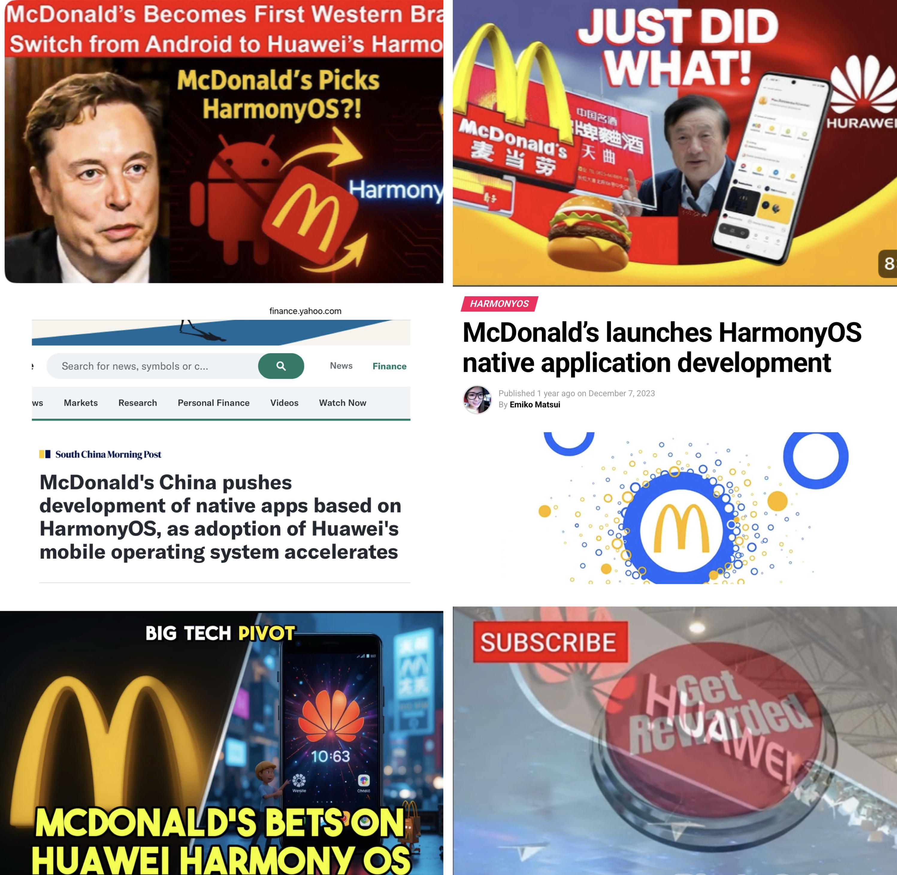 Video: McDonald’s Becomes First Western Brand to Switch from Android to ...