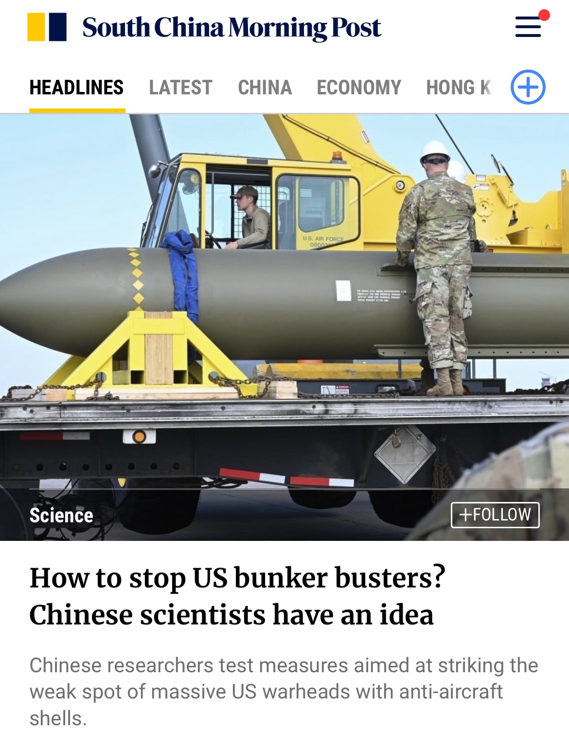 Chinese researchers have offered a countermeasure: strike the weak ...