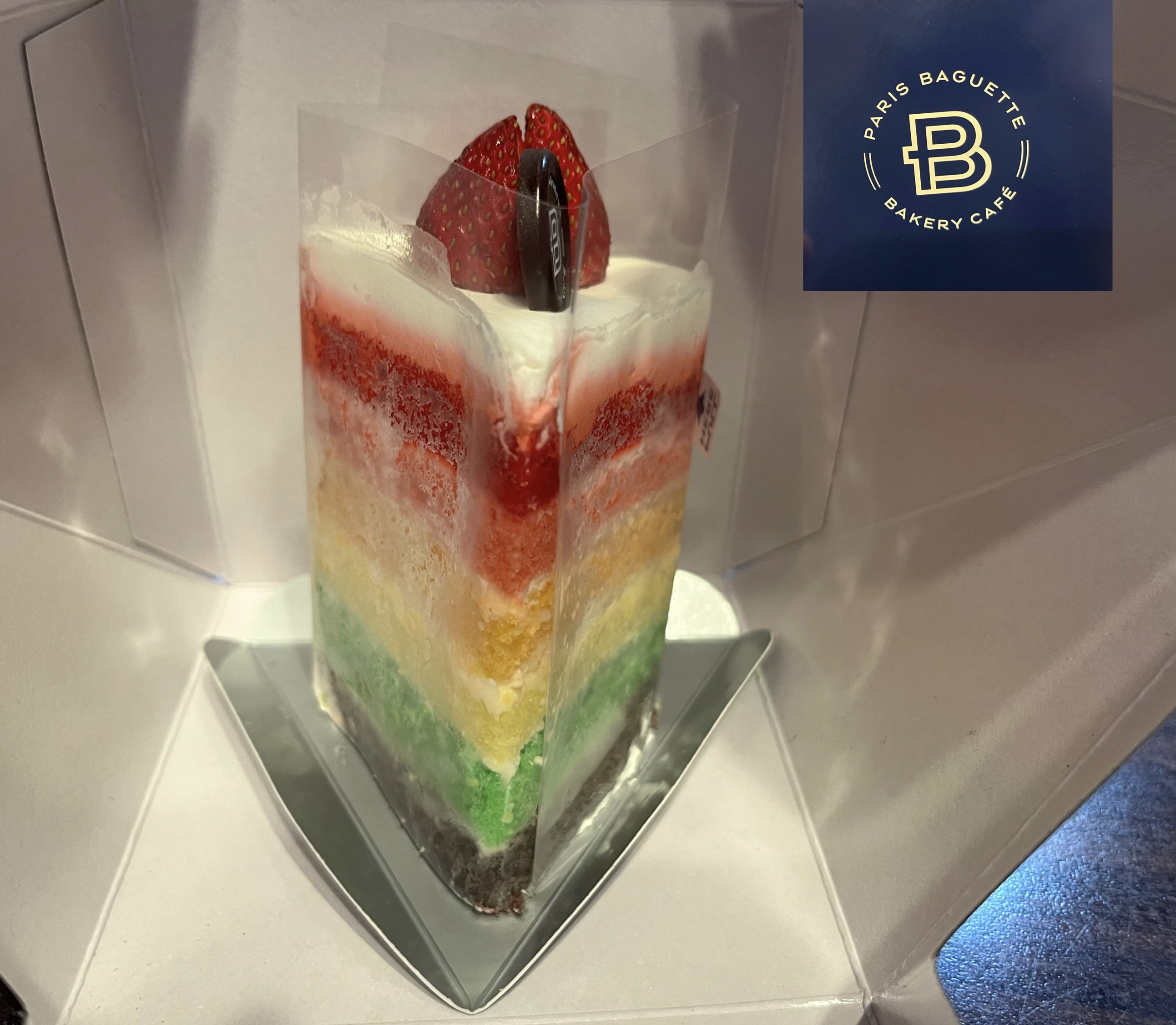 Just pick up a free slide of cake in Honolulu for my birthday ...
