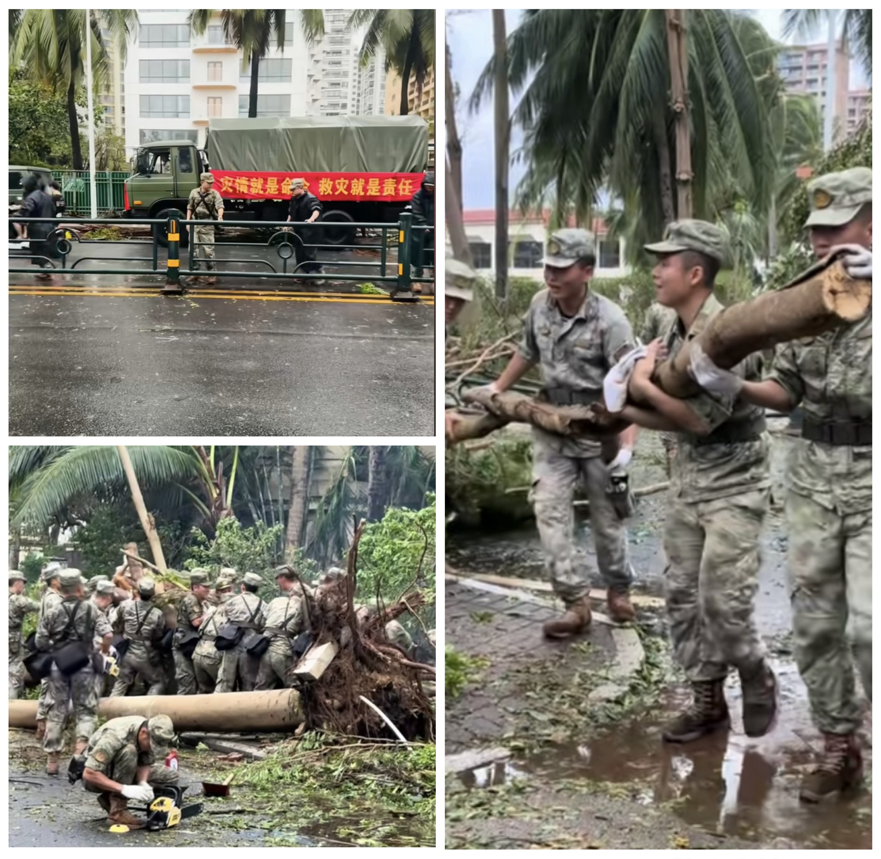 How was US Military Rescue Efforts in disasters compared to China ...